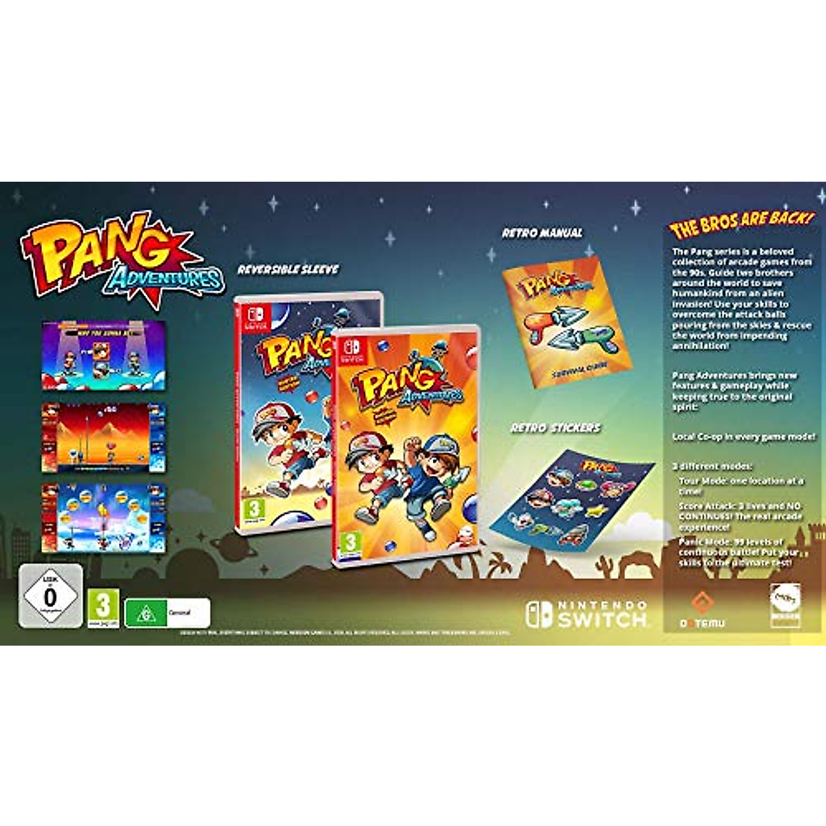 Pang Adventures: Buster Edition (Nintendo Switch)