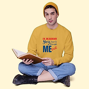 Funny Clerk Assistant Gift for Women Girls Secretary Go Through First Grey and Muticolor Unisex Long Sleeve T Shirt