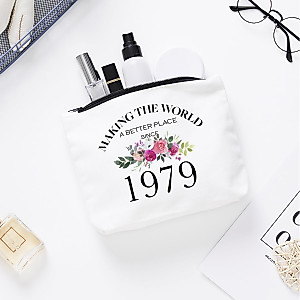 45th Birthday Gifts for Women Mom Grandma Aunt BFF Friends Teacher Boss Staff Colleague Coworker-Making The World Since 1979 45Years Old Gifts Ideas For Women Turning 45 for Wife Sisters Her