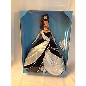 Barbie 1996 (Brunette) Midnight Waltz Doll Ballroom Beauties Collection Secon...