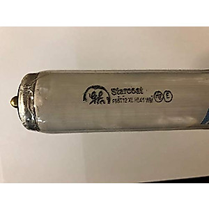 GE 15 Pieces 26038 F96T12XLHL41WMCV 60W 4100K Coverguard Straight T12 Fluorescent Tube Light Bulb