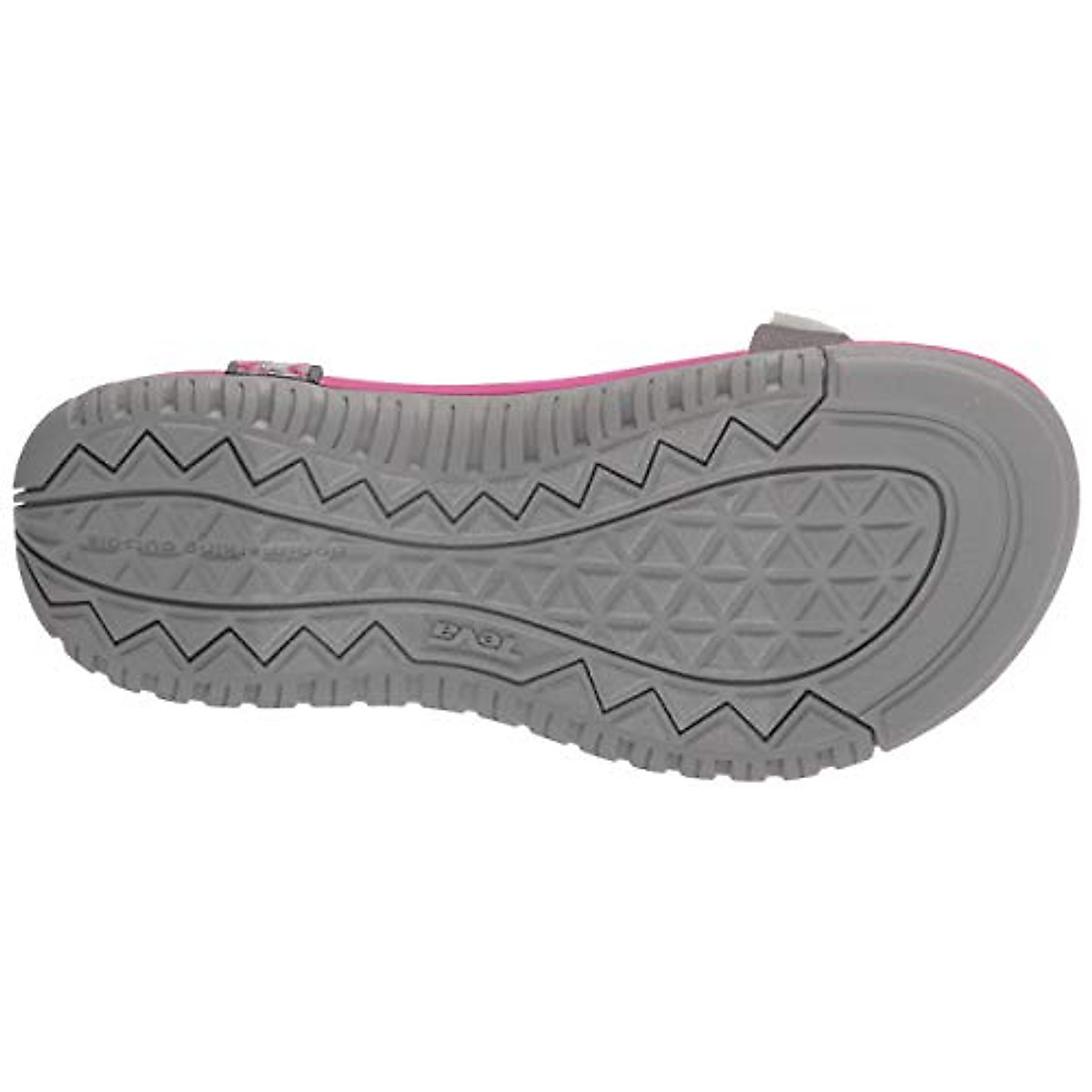 Teva Girls Hurricane 3 Sandal, Balboa Fucshia RED, 7 Toddler