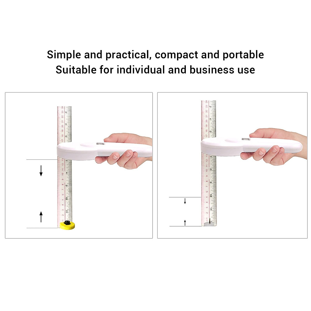 Pet Microchip Scanner, Rechargeable Animal ID Tag Micro Chip Reader Scanner, Dual Frequency Handheld Pet Chip ID Scanner for Animal Pets Pigs Dogs Cats
