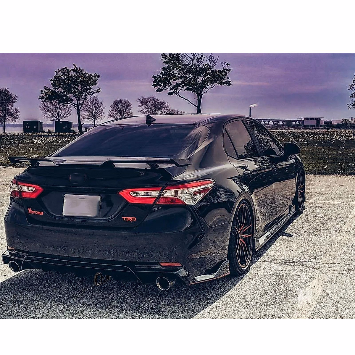 Xotic Tech Auto Aluminum JDM Rear Tow Hook Kit Racing Style Trailer Towing Ring Decoration Car Accessories, Universal Fit Car, Truck, SUV, Most Vehicles (Black)