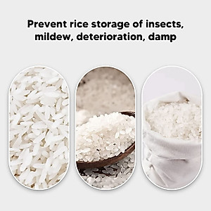 Rice Storage Container, Plastic Rice Dispenser Bin with Measuring Cup, Airtight Grain Dispenser with Claer Scale, Clear Kitchen Food Dispenser for Rice, Beans, Grains, Small Dry Food(2kg White)