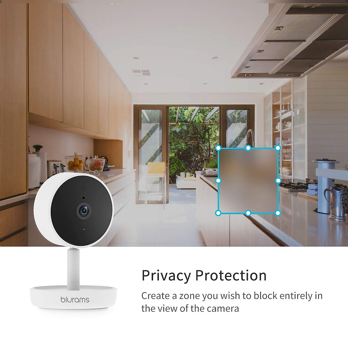 blurams 2pc Home Pro, Security Camera 1080p FHD | w/Facia Recognition, 2-Way Talk, Human/Sound Detect, Person Alert, Night Vision and Siren | Cloud/Local Storage Available, Compatible with Alexa