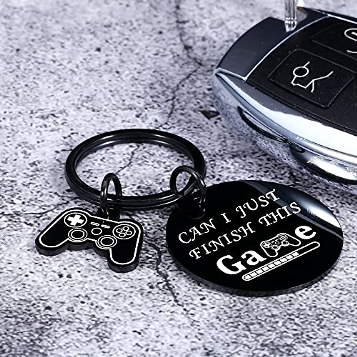 Valentines Day Gifts for Him Kid Teen Boy Boyfriend Gifts from Girlfriend Funny Gag Game Lover Teenager Gamer Keychain Sweet 16 18 21 Birthday Christmas Stocking Stuffer Gifts for Men Her Girls Son