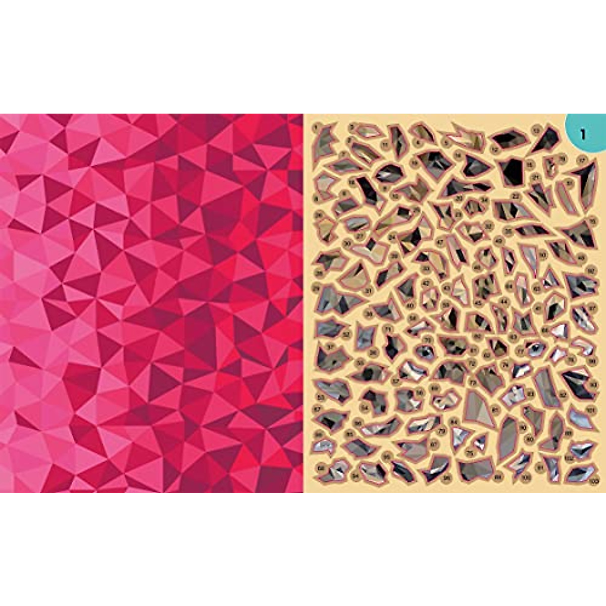 Amazing Animals: Adult Sticker by Numbers-With 10 Pictures to Complete!