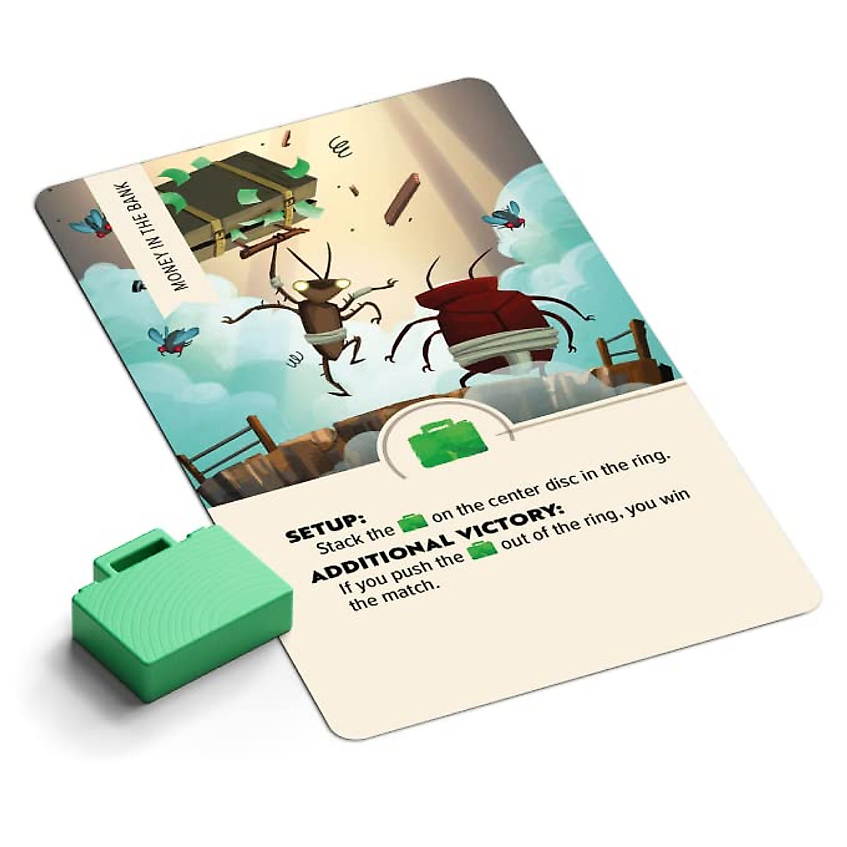 Kabuto Sumo Total Mayhem - Expansion to The Kabuto Sumo Base Game - 2 to 4 Players - 20 Minute Play Time