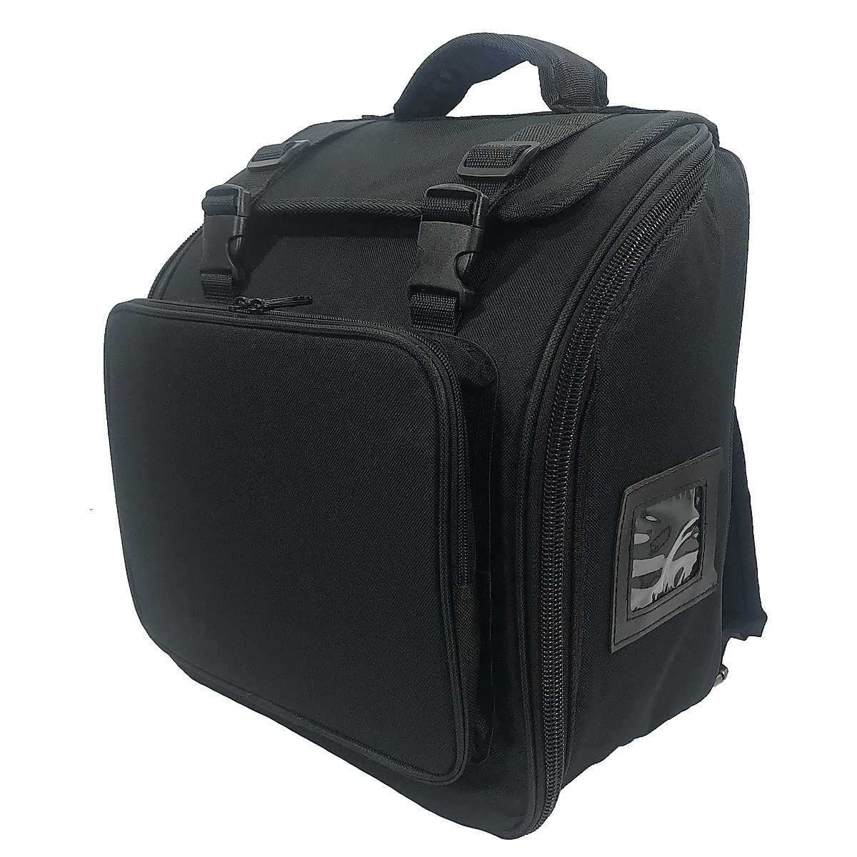 SofiaMari SM2208 Mini Traveler Accordion Package including a Backpack Gig Bag and Shoulder Straps (Blue Pearl)