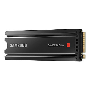 Samsung 980 PRO SSD with Heatsink 1TB PCIe Gen 4 NVMe M.2 Internal Solid State Hard Drive, Heat Control, Max Speed, PS5 Compatible, MZ-V8P1T0CW