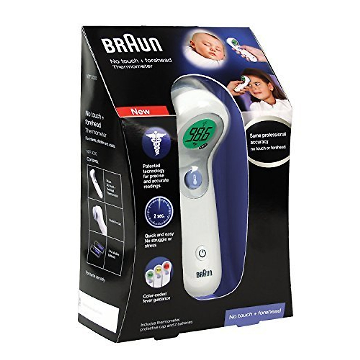 NTF3000US No Touch plus Forehead Thermometer