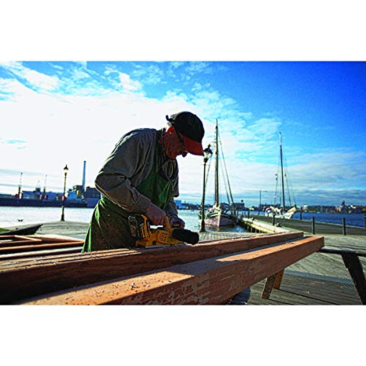 DEWALT 20V MAX Planer, 30,000 Cuts Per Minute, 2 mm Cut Depth, Brushless Motor, Bare Tool Only (DCP580B)