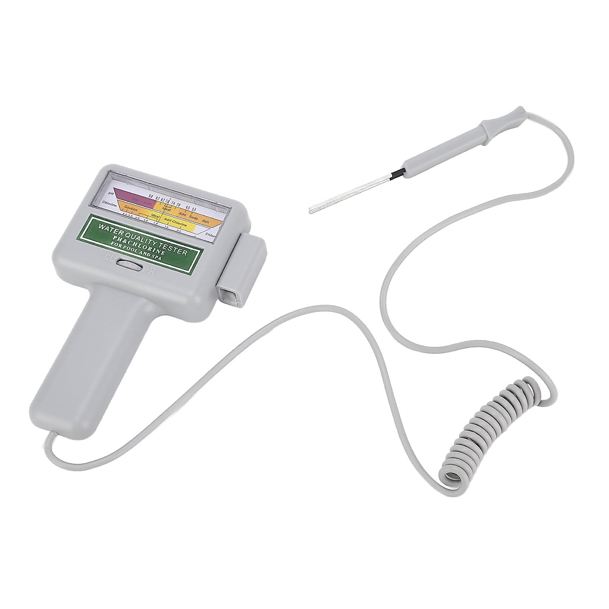 Tester, Portable 2 in 1 & CL2 Level Meter Water Quality Analysis Measurement Monitor Checker for Swimming Pool, Spa Water, Water Spring