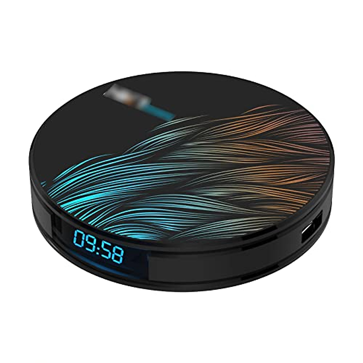 KRGEMS Android 10.0 Smart Tv Box,Streaming Box,4g+64g, Bt4.1, Support Dual-Band WiFi (2.4g&5g), 4k H.265 Decoding,3D,Set Top Box