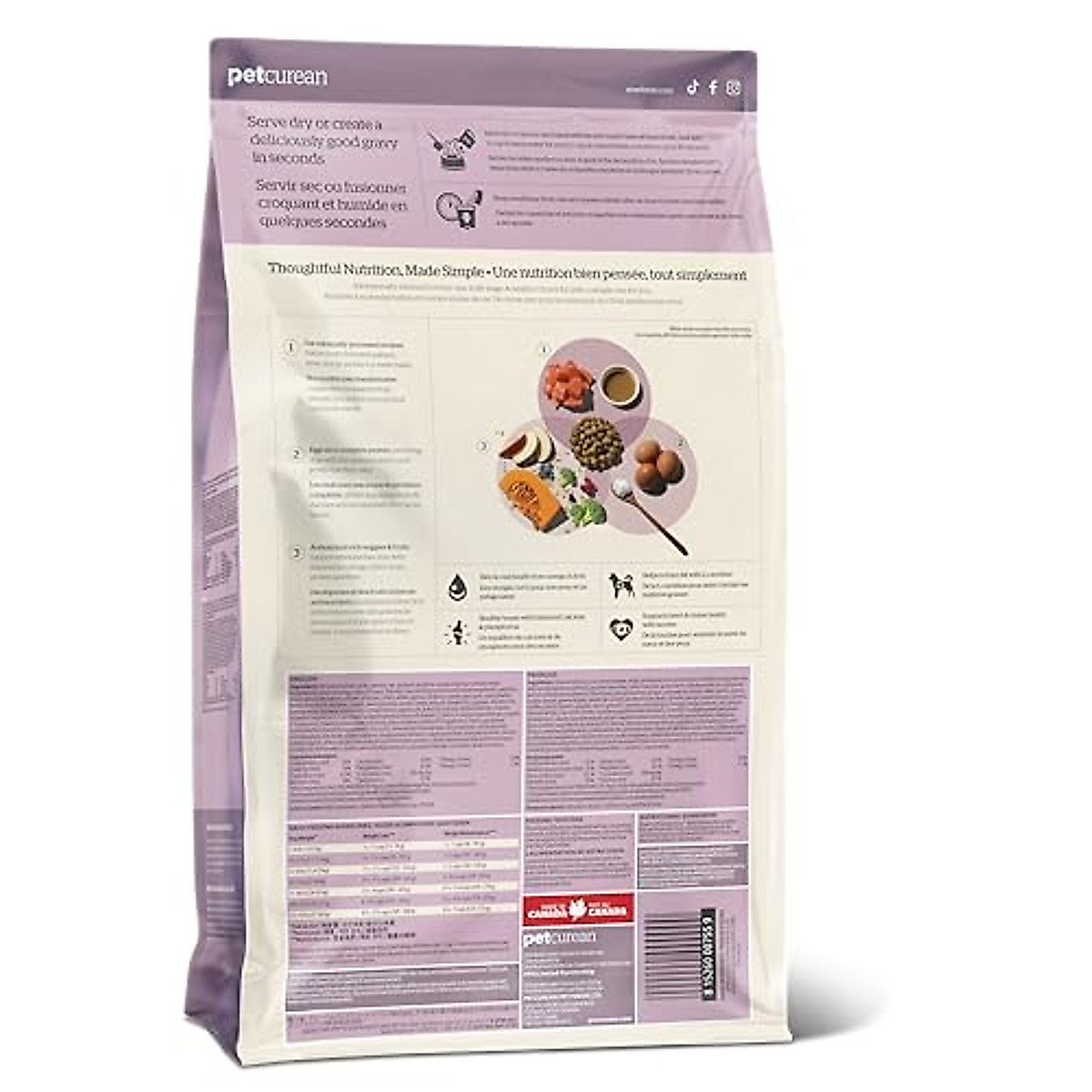 Now Fresh Good Gravy, Bone Broth Coated Kibble, Dry Dog Food, Salmon Adult Recipe with Grains, All Breed Size, 22 lb Bag