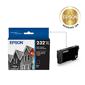 Epson T232 Black Ink Cartridge, High Capacity