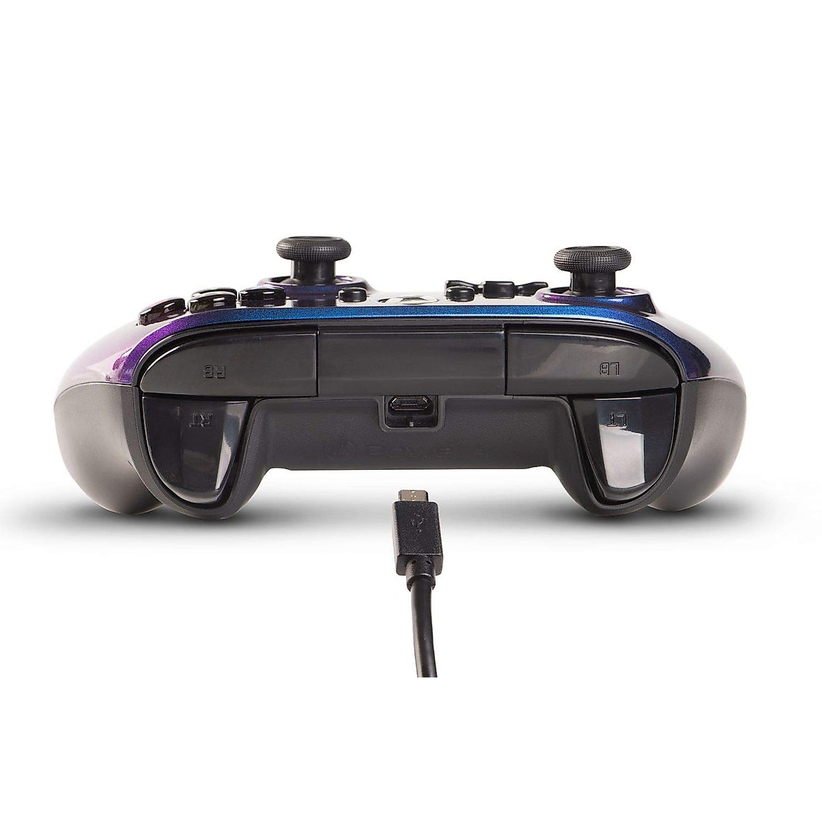 PowerA Enhanced Wired Controller for Xbox One - Cosmos Nebula, gamepad, wired video game controller, gaming controller, Xbox One, works with Xbox Series X|S