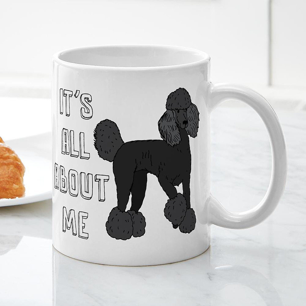 CafePress It's All About Poodles Ceramic Coffee Mug, Tea Cup 11 oz