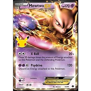 Pokemon - Mewtwo EX 54/99 - Celebrations Classic Collection