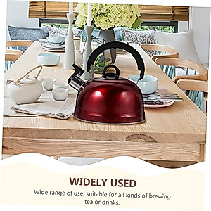 UPKOCH Buzzing Kettle Cordless Electric Kettle Japanese Tea Kettle Camping Teapot Stovetop Tea Kettle Coffee Gifts Hot Water Kettle Food Grade Tea Pot Tea Pots Kettle Tea Red Gas