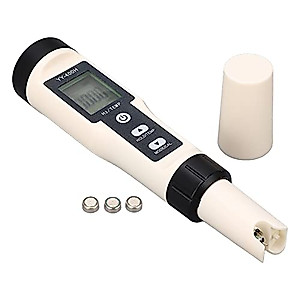H2 Water Hydrogen Analyzer, Insert Probe H2 Meter Hydrogen Tester IP67 Waterproof Digital Portable High Accuracy with Backlit for Laboratory