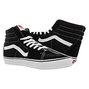 Vans Sk8-Hi Unisex Casual High-Top Skate Shoes Black/White/Black