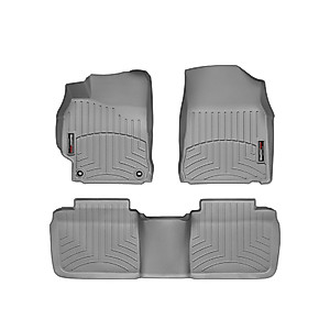 WeatherTech Custom Fit FloorLiners for Toyota Camry - 1st & 2nd Row (46400-1-2), Grey