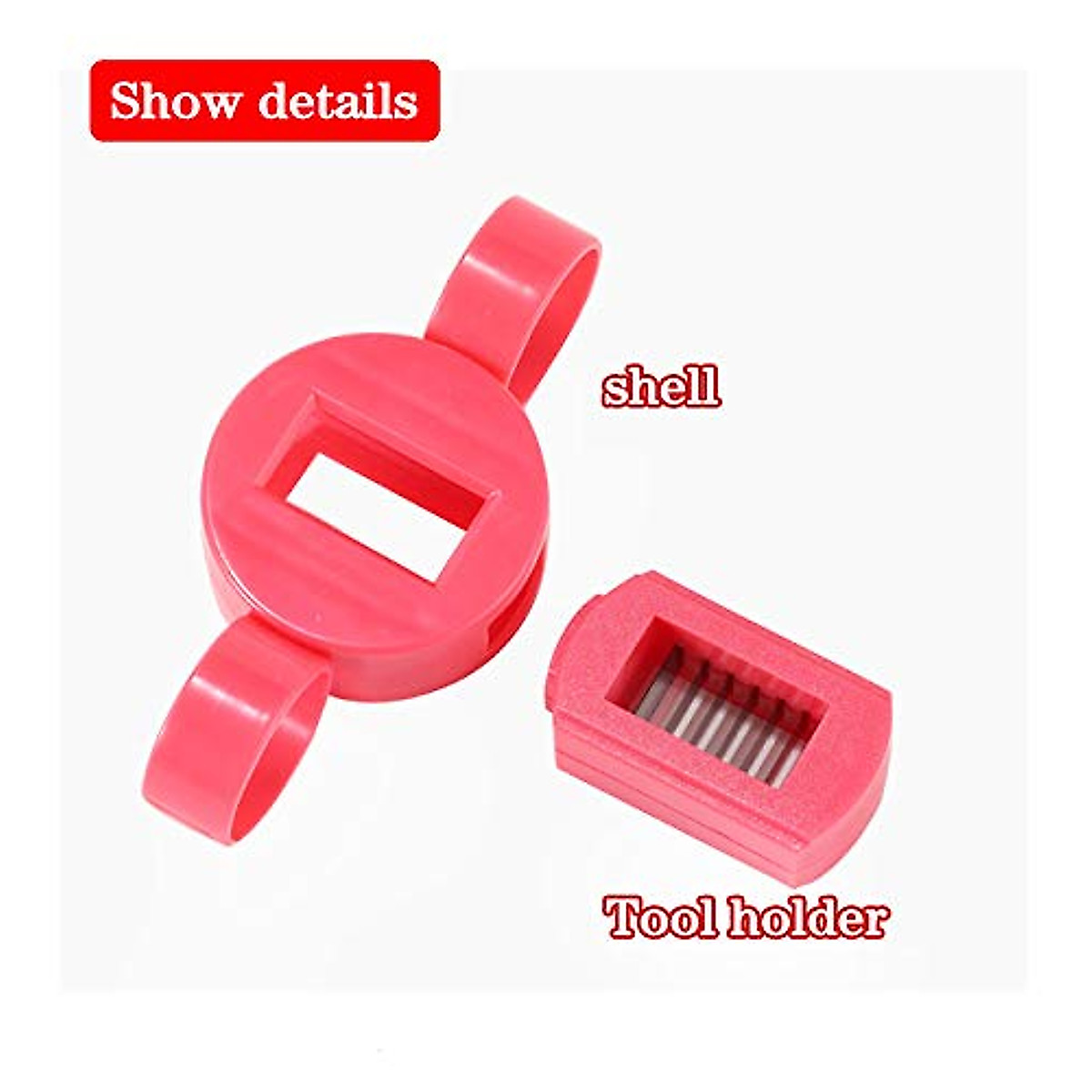 KYJD Bean Shredder, Multi-Function Shredder, Adjustable Width, one Pack.