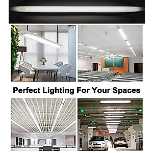 Konideke 25 Pack T8 Fluorescent Bulbs 4 Foot, F32T8/865 Fluorescent Light Bulb 48 Inch 32 Watt 6500K Daylight 2500 Lumens G13 Base