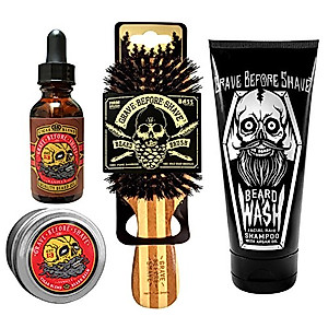 GRAVE BEFORE SHAVE™ Beard Care Pack (Cigar Vanilla Blend)