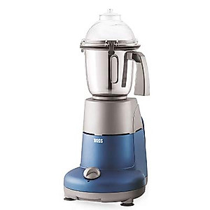 BOSS Excel Pro 3-Jar Mixer Grinder Kitchen Grinding Genius 750 Watt Powerful Motor, 3 Variable Speed with Incher, 110V