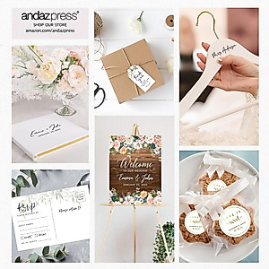 Andaz Press 56-Pack Wedding RSVP Cards Response Postcards 4x6-Inch Dusty Blue Roses RSVP Cards For Wedding Invitations Bridal Shower Baby Shower Birthday Quince Invites Wedding Reply Cards