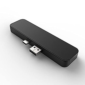 HUB Converter 2 to 5 Inline Docking Station Splitter Multifunctional Hub for Gaming Console