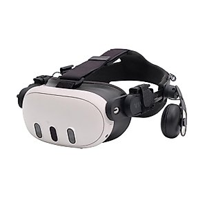 Quest 3 Headset Adapter - Lets You Mount an Aftermarket Headstrap to Your Quest 3 (DAS)