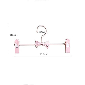 IULJH Plastic Non-Slip Clothes Hanger Trouser Clip Adjustable Telescopic Trouser Rack ( Color : Black-JoJo's Bizarre Adventure1 , Size : 27.5cm )