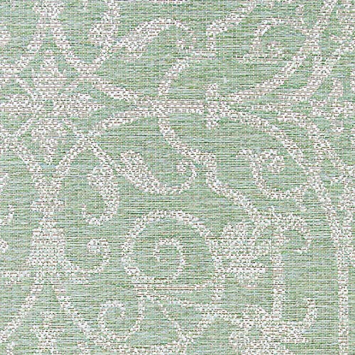 Couristan Monaco Summer Quay Indoor/Outdoor Area Rug, 3'9" x 5'5", Ivory/Light Green