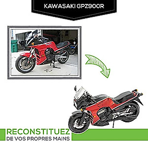 Metal Earth Premium Series Kawasaki Ninja GPz900R 3D Metal Model Kit Fascinations