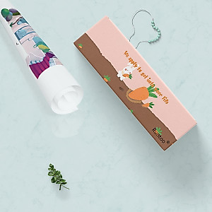 Runtoo Large Castle Wall Art Decals for Girls Bedroom Princess Wall Stickers Nursery Kids Home Decor