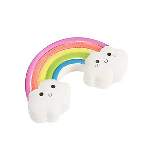 Anboor Squishies Rainbow Bridge Slow Rising Kawaii Scented Soft Squishies Toys