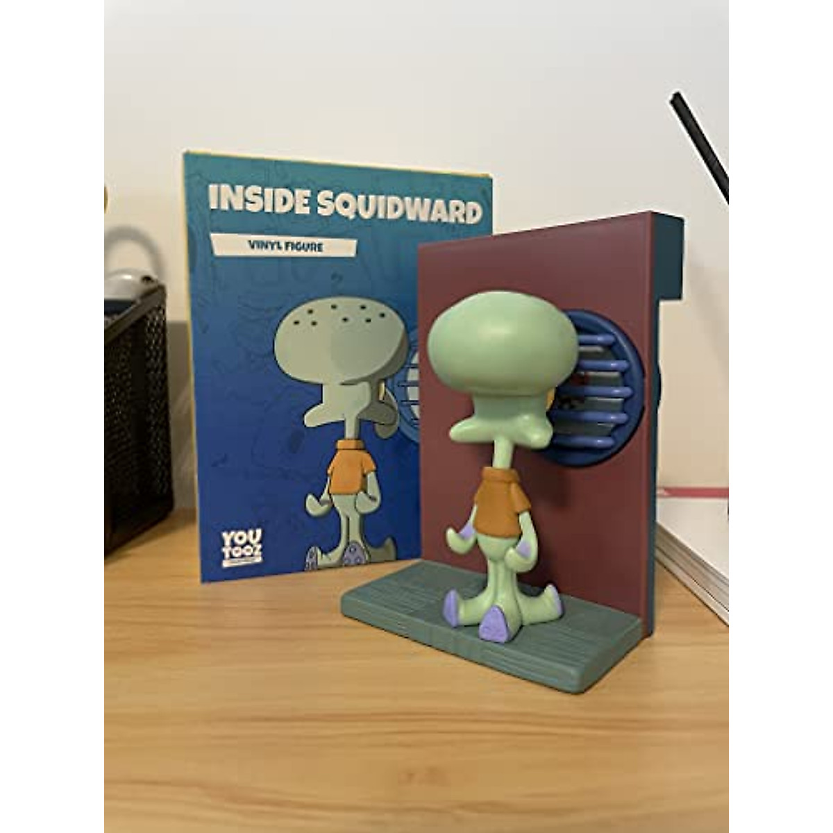 Youtooz Inside Squidward Vinyl Figure 4" Inch, Squidward Collectible Based on Internet Meme Sinking Feeling Vinyl Figure - Youtooz Spongebob Collection Based on TV Cartoon Series