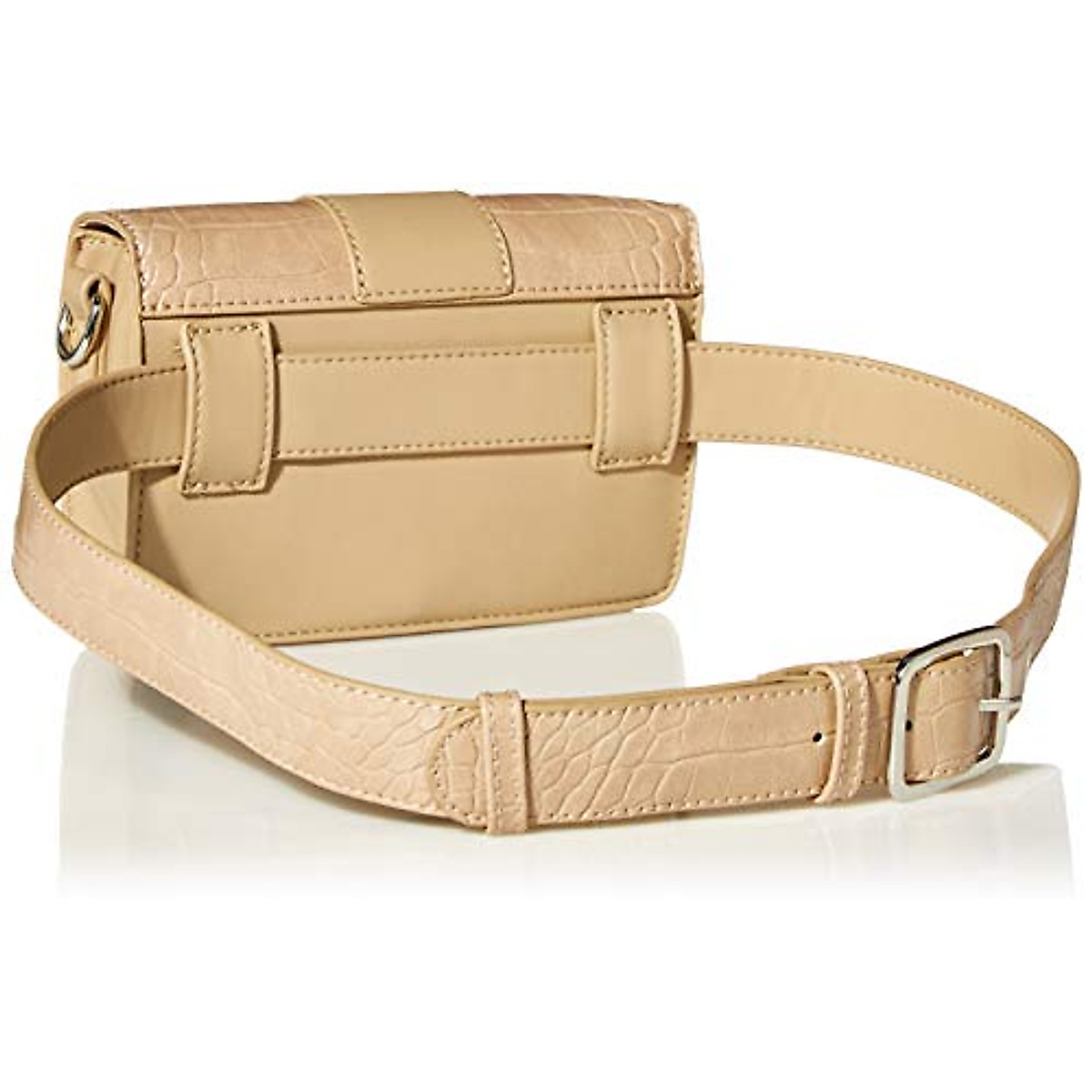 The Drop Women's Nora Belt and Cross Body Bag Accessory, -Khaki, One Size
