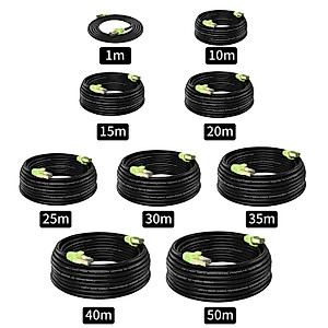 Outdoor Cat 7 Ethernet Cable 100ft, 26AWG Heavy-Duty Cat7 Networking Cord Patch Cable RJ45 Transmission Speed 10GbpsTransmission Bandwidth 600Mhz LAN Wire Cable SFTP Waterproof Direct Burial (100FT)…