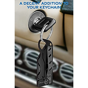 Grand Way Small Pocket Knife - Folding Wallet Knife - Mini Tactical Knife with Money Clip - Cool Dragon Blade Credit Card - Small Folding Knife - Birthday Christmas Gifts for Men and Women 6682