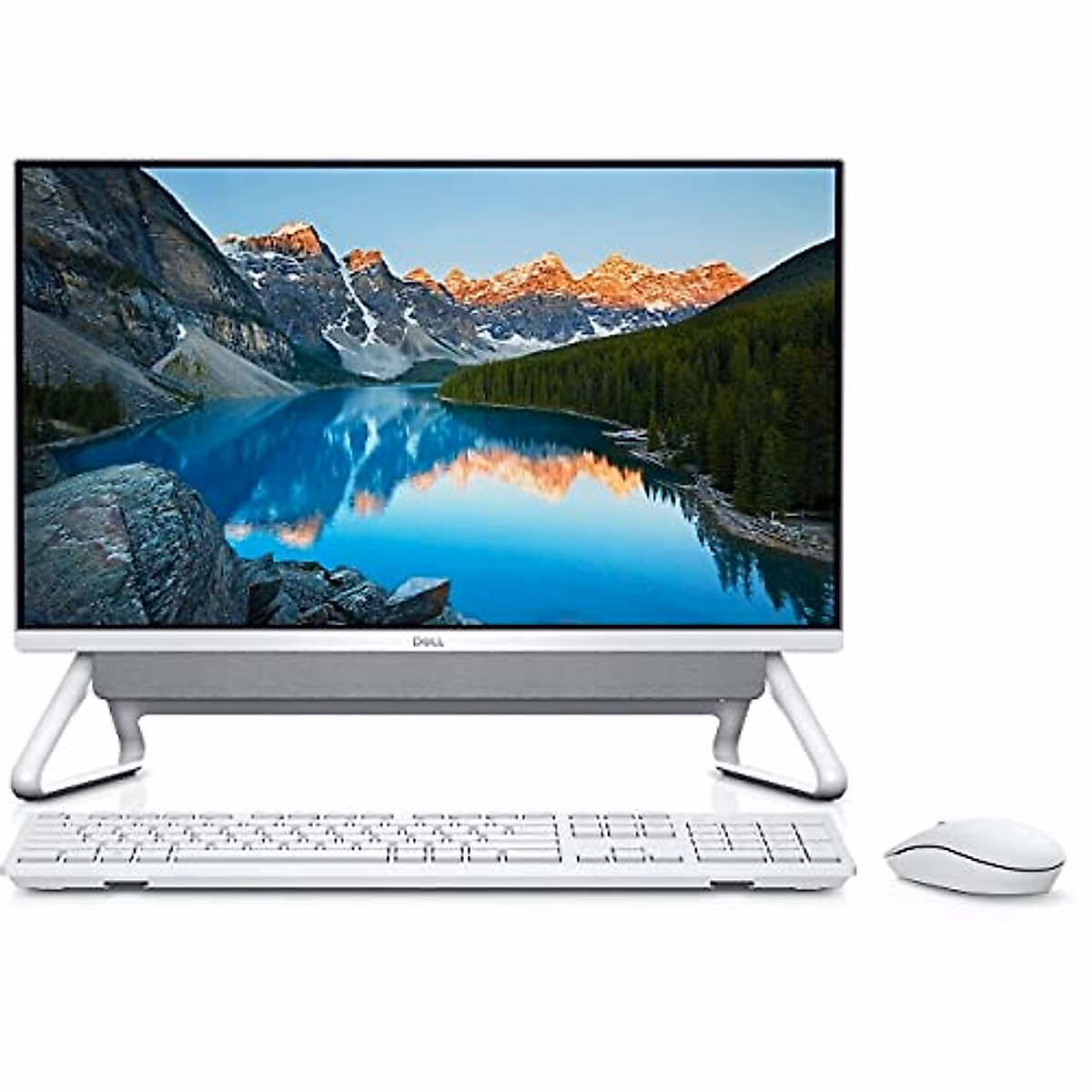Dell Inspiron 24-5400 23.8" FHD Touchscreen All in One PC - Intel Core i5-1135G7 2.4GHz up to 4.2GHz 12GB Ram 1TB HDD 256GB SSD Webcam WiFi HDMI Windows 10 Home - White(Renewed)
