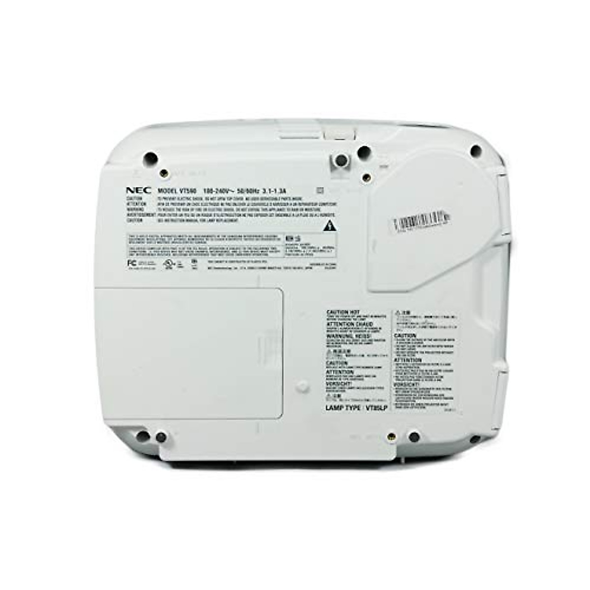 NEC VT590 2000 Ansi Lumens, XGA Projector