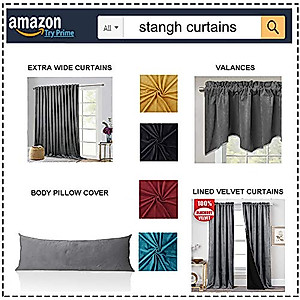 StangH Beige Blush Curtains Velvet - Home Decoration Back Tab Design Light Blocking Window Curtains, Sound Lower Privacy Drapes for Classroom/Baby Sleeping, W52 x L96, 2 Pieces