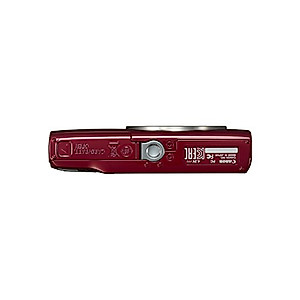 Canon PowerShot ELPH 180 Digital Camera w/Image Stabilization and Smart AUTO Mode (Red)