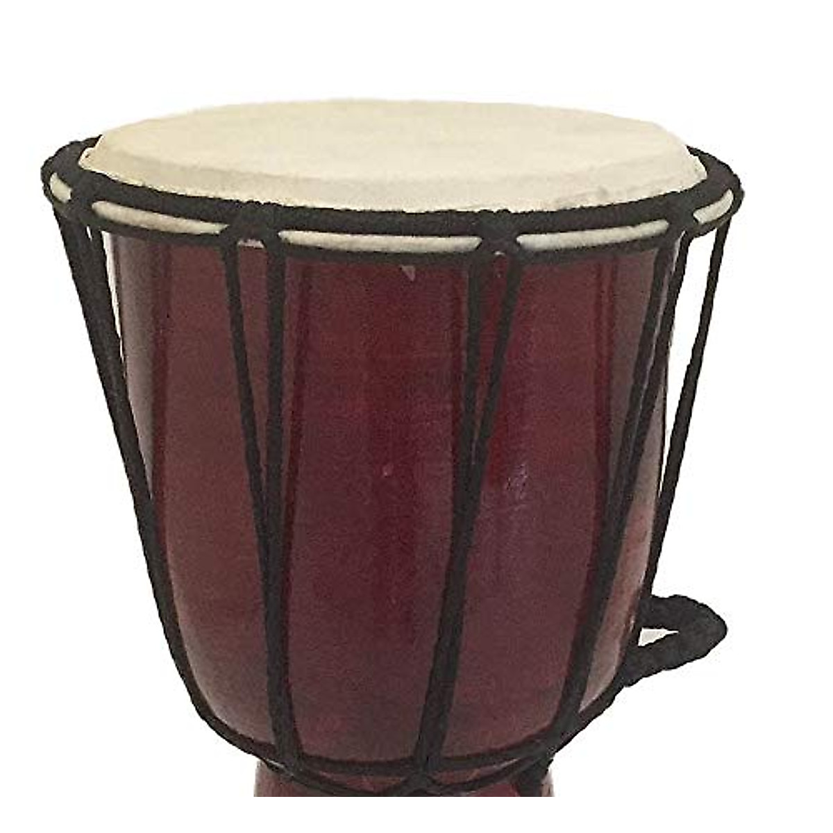 JIVE Djembe Drum Bongo Congo African Drum Wooden Hand Drum Professional Sound (12" High - Painted)