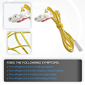DA32-10104N Temperature Sensor by Seentech Works with Sam-sung Refrigerator; Replaces partnumbers: 114002, DA32-10104V